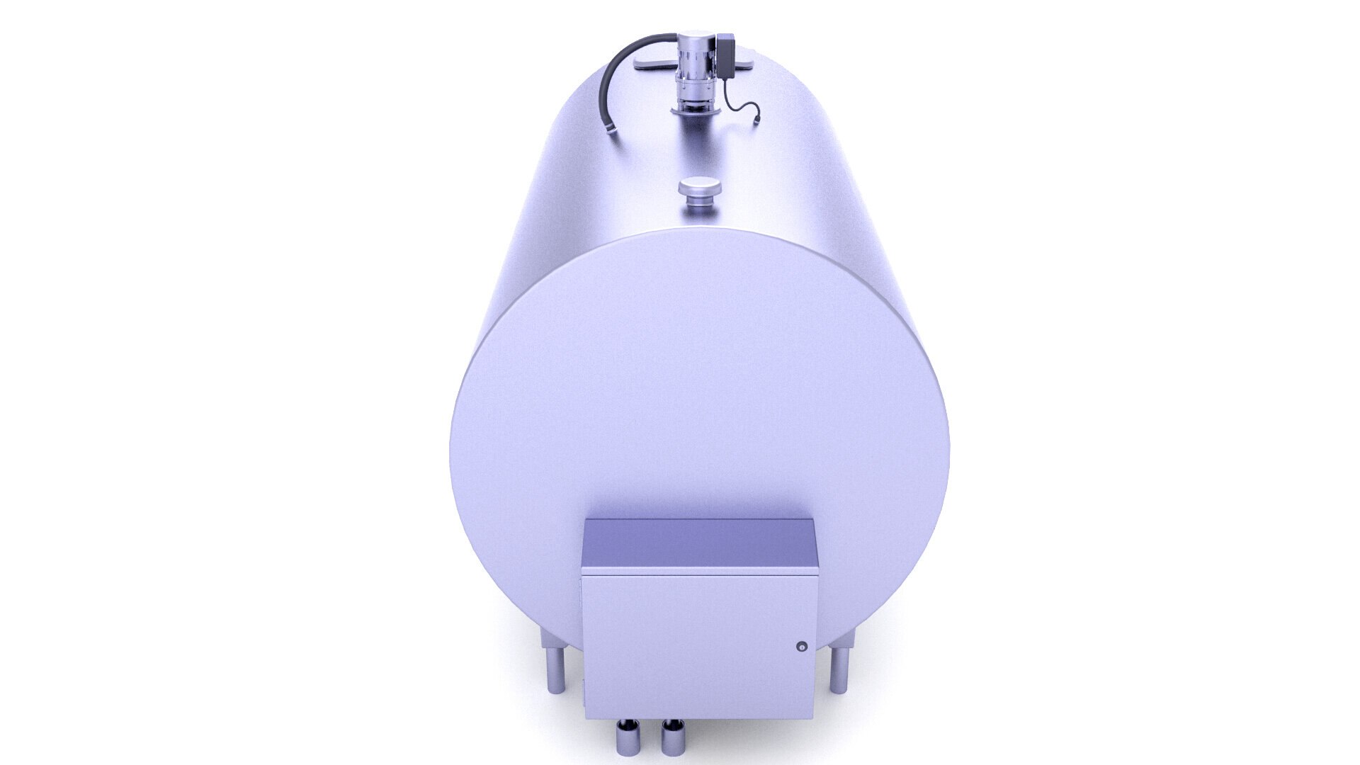 Bulk Milk Tank 8 3D Model - TurboSquid 1761051