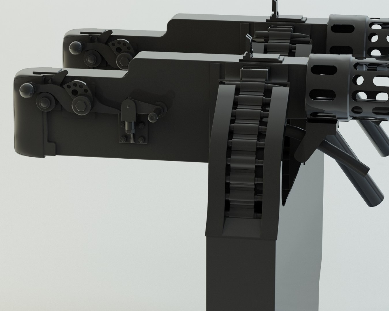 3d Model Spandau Ammunition