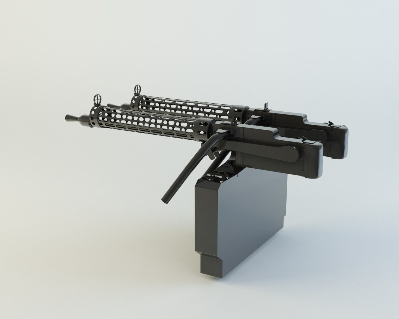 3d Model Spandau Ammunition