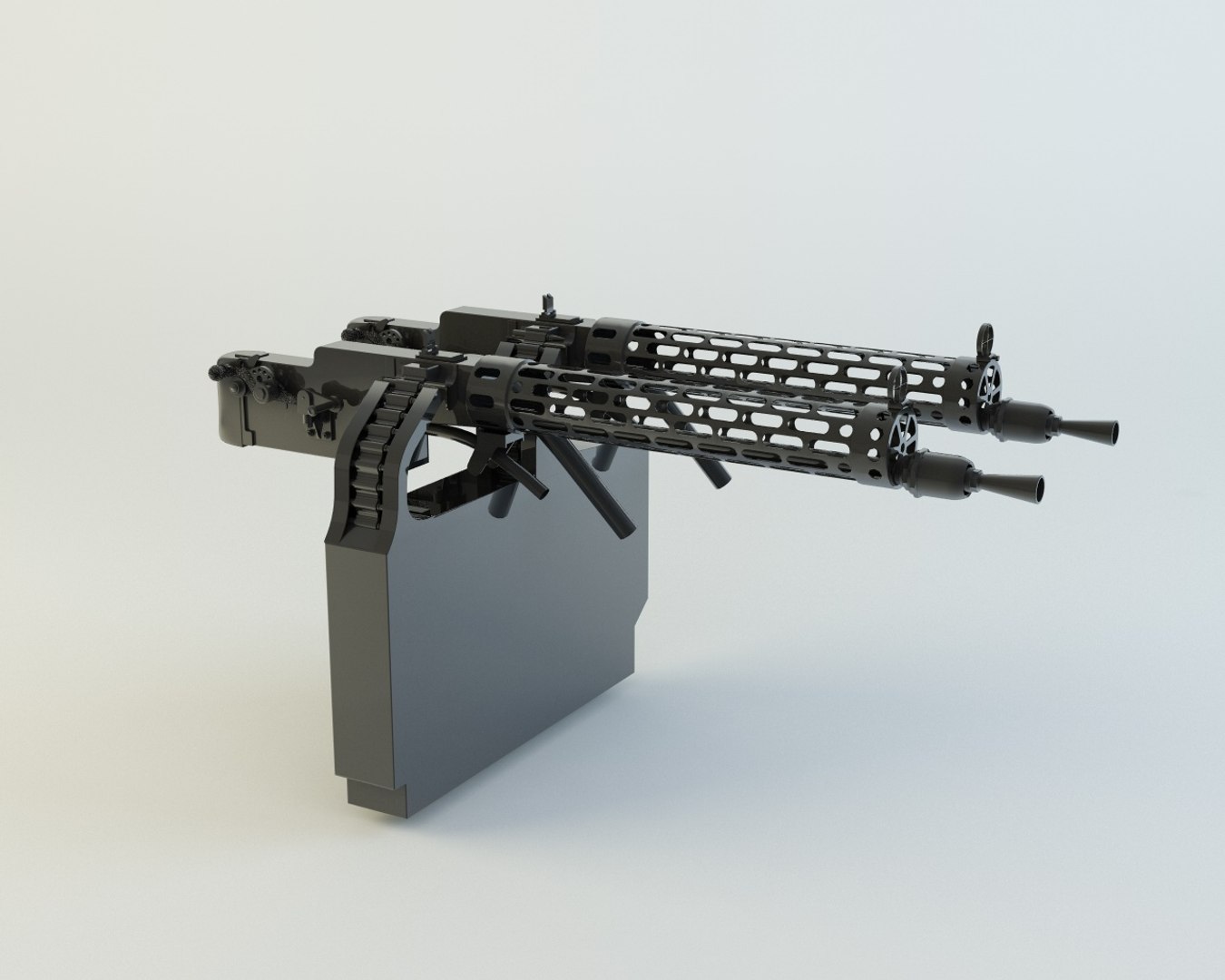 3d Model Spandau Ammunition