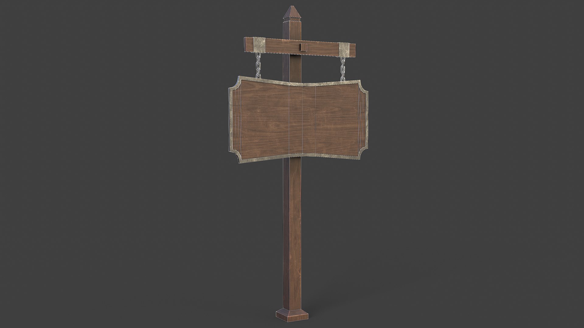 Medieval Signboard V2 3D Model - TurboSquid 1778646