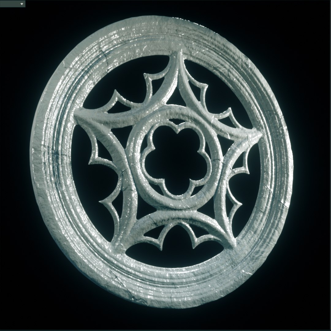 Medieval Circular Windows Pack 01 3D model - TurboSquid 2139004
