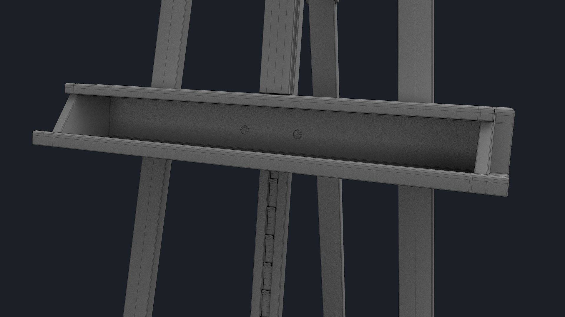 Canvas Stand 3D Model - TurboSquid 1846957