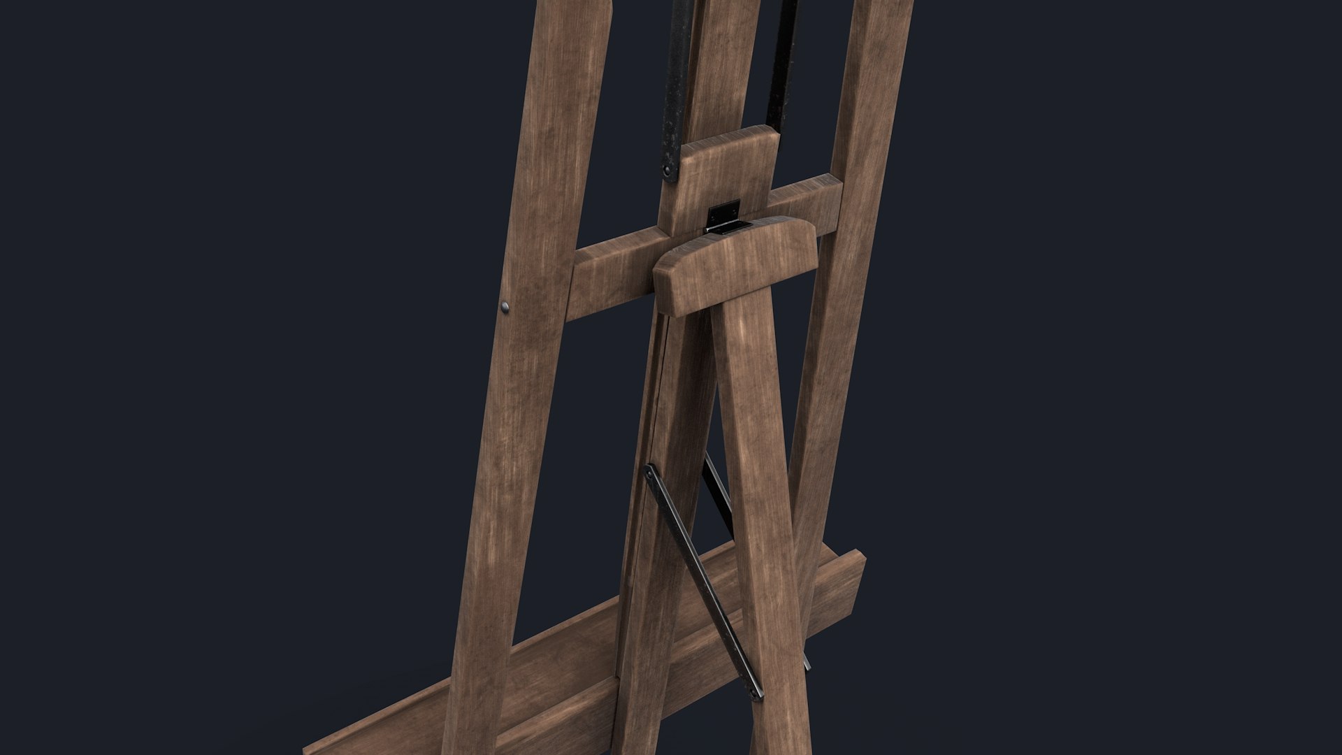 Canvas Stand 3D Model - TurboSquid 1846957