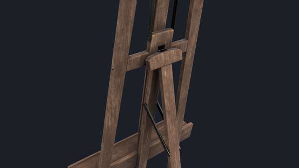 Canvas Stand 3D model - TurboSquid 1846957