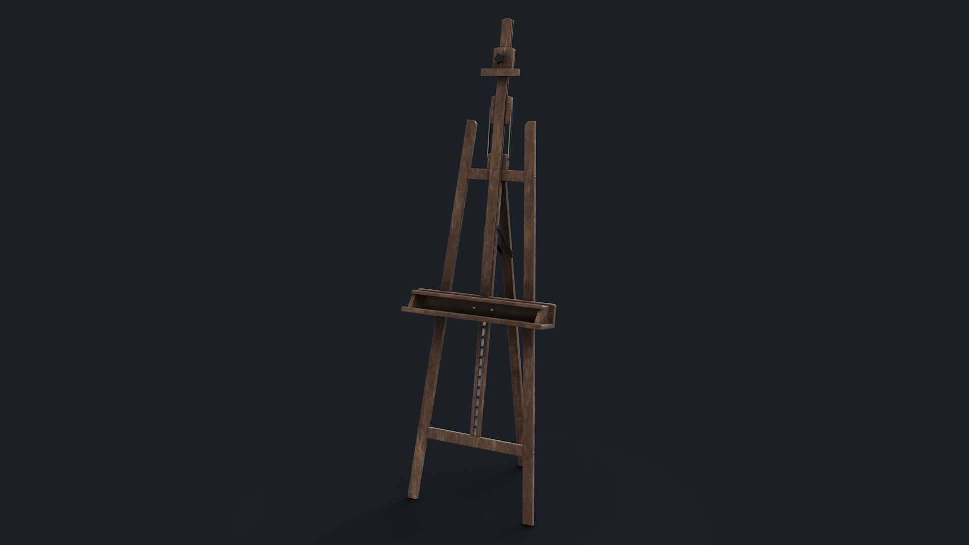 Canvas Stand 3D Model - TurboSquid 1846957
