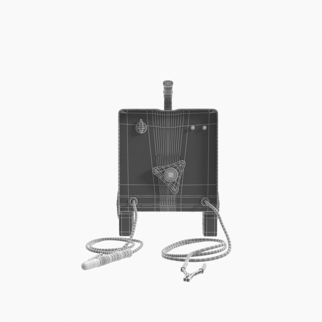 New Red Painted Weld Machine Industrial Tool Nanite Ready Da1 3D Model ...