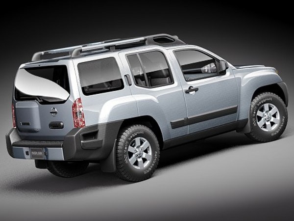 3d nissan xterra 2009 suv model
