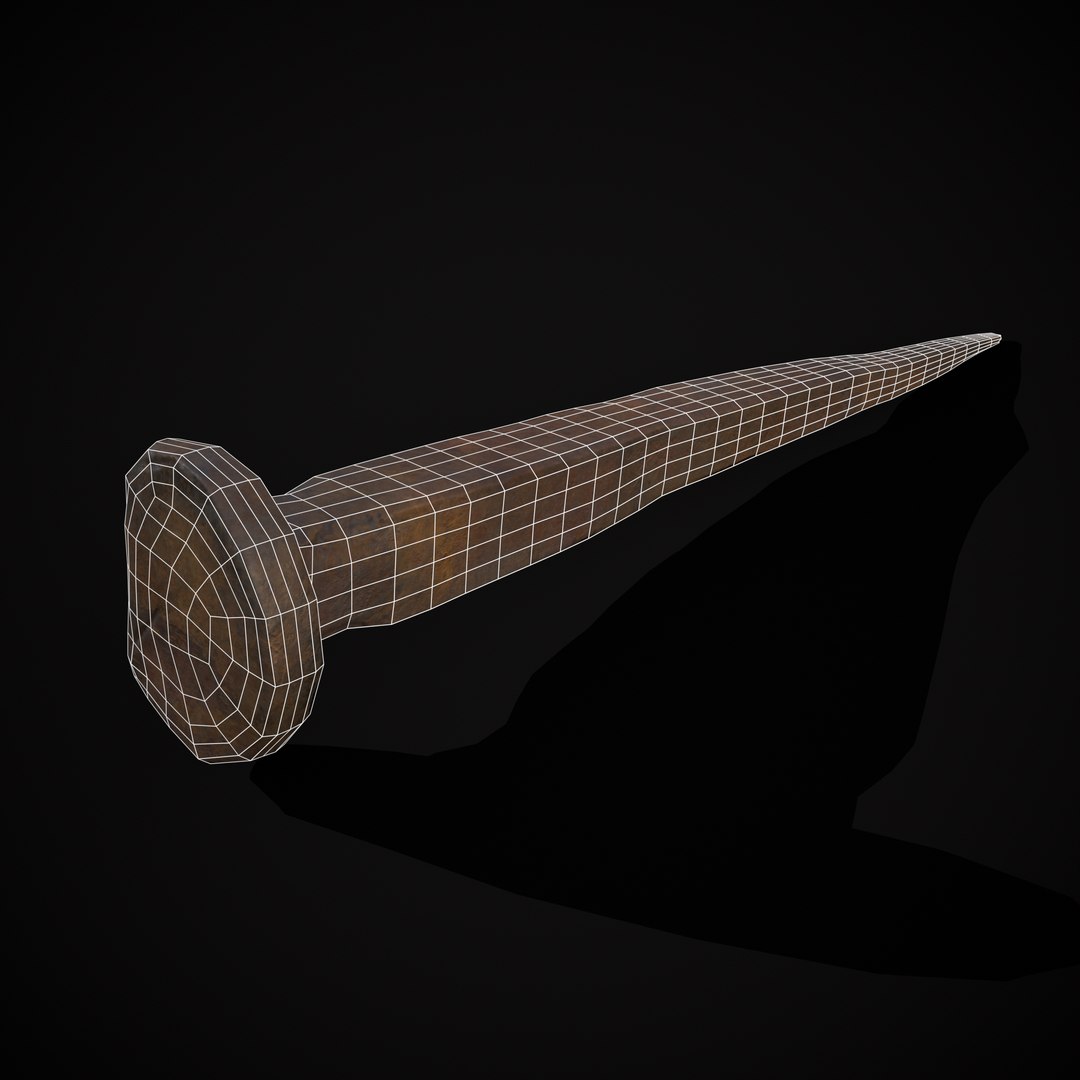 Old Rusting Medieval Nails 3D model - TurboSquid 2015572