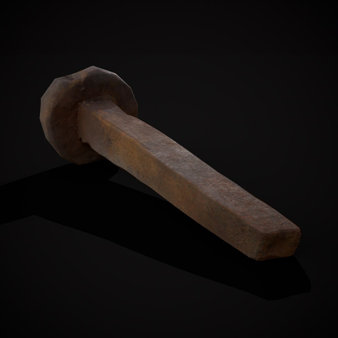 Old Rusting Medieval Nails 3D model - TurboSquid 2015572
