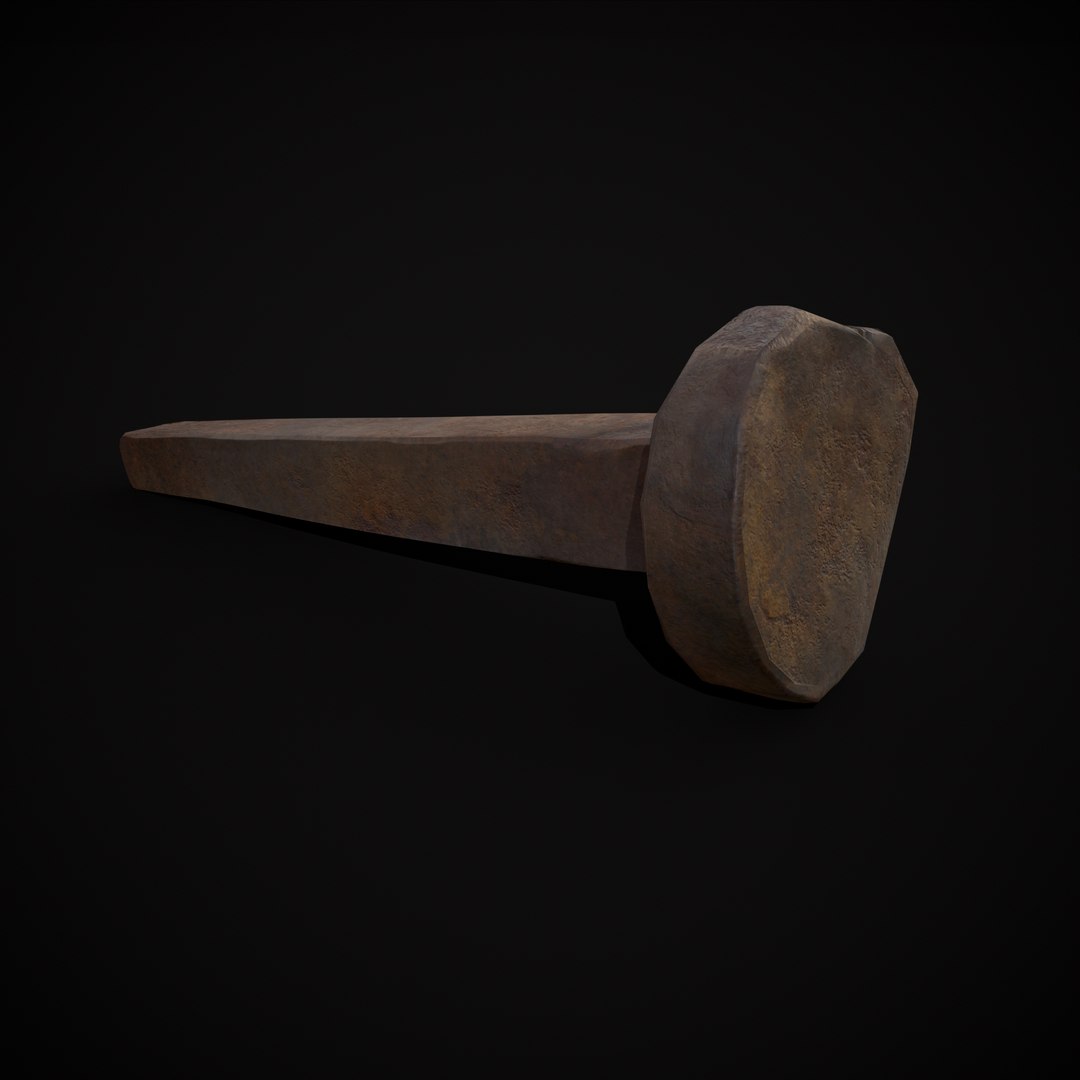 Old Rusting Medieval Nails 3D model - TurboSquid 2015572
