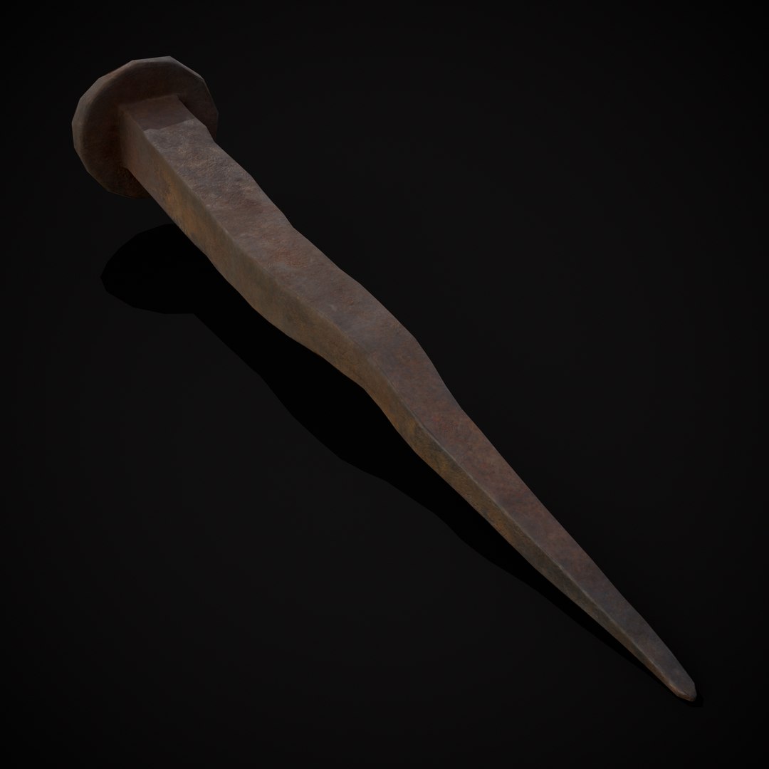 Old Rusting Medieval Nails 3D model - TurboSquid 2015572