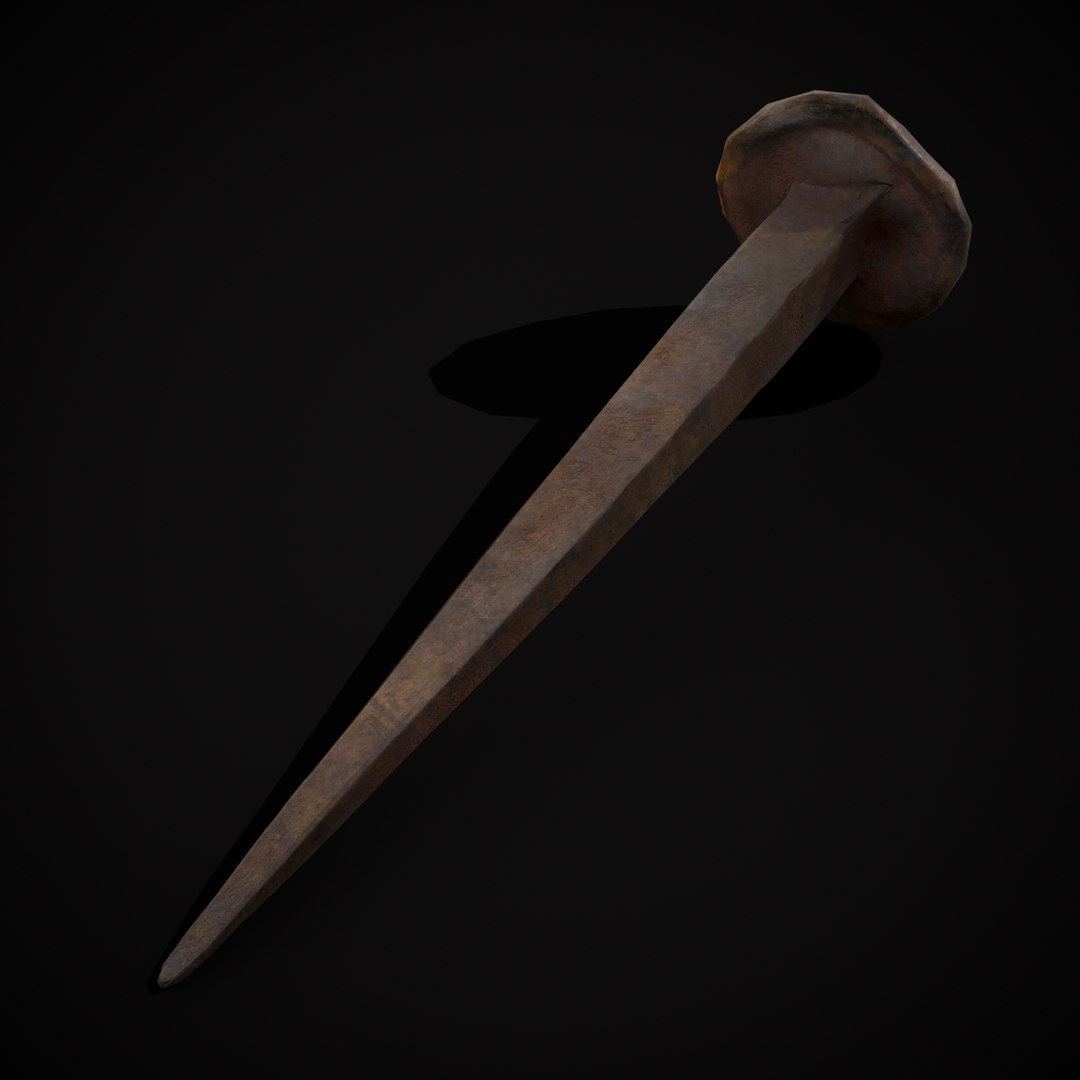 Old Rusting Medieval Nails 3D model - TurboSquid 2015572