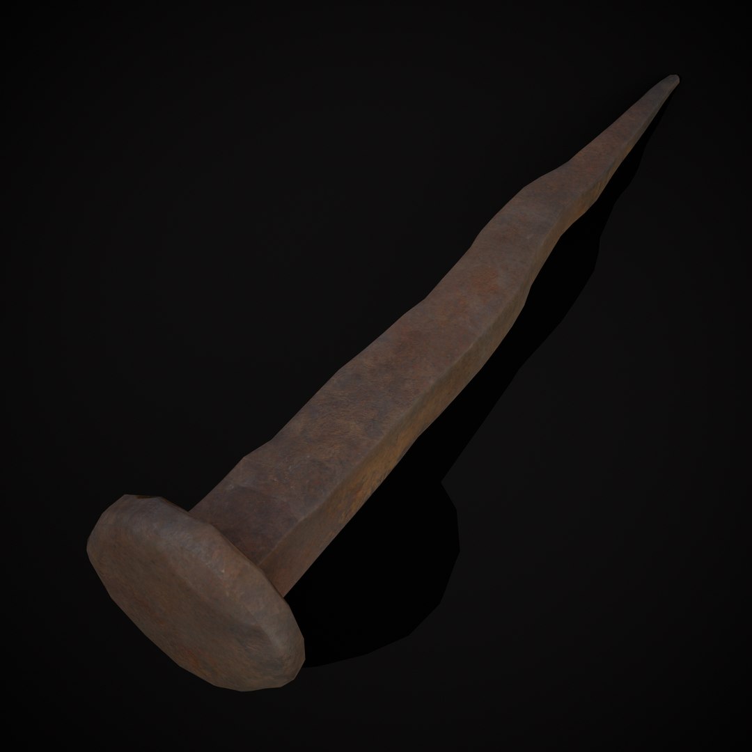 Old Rusting Medieval Nails 3D model - TurboSquid 2015572