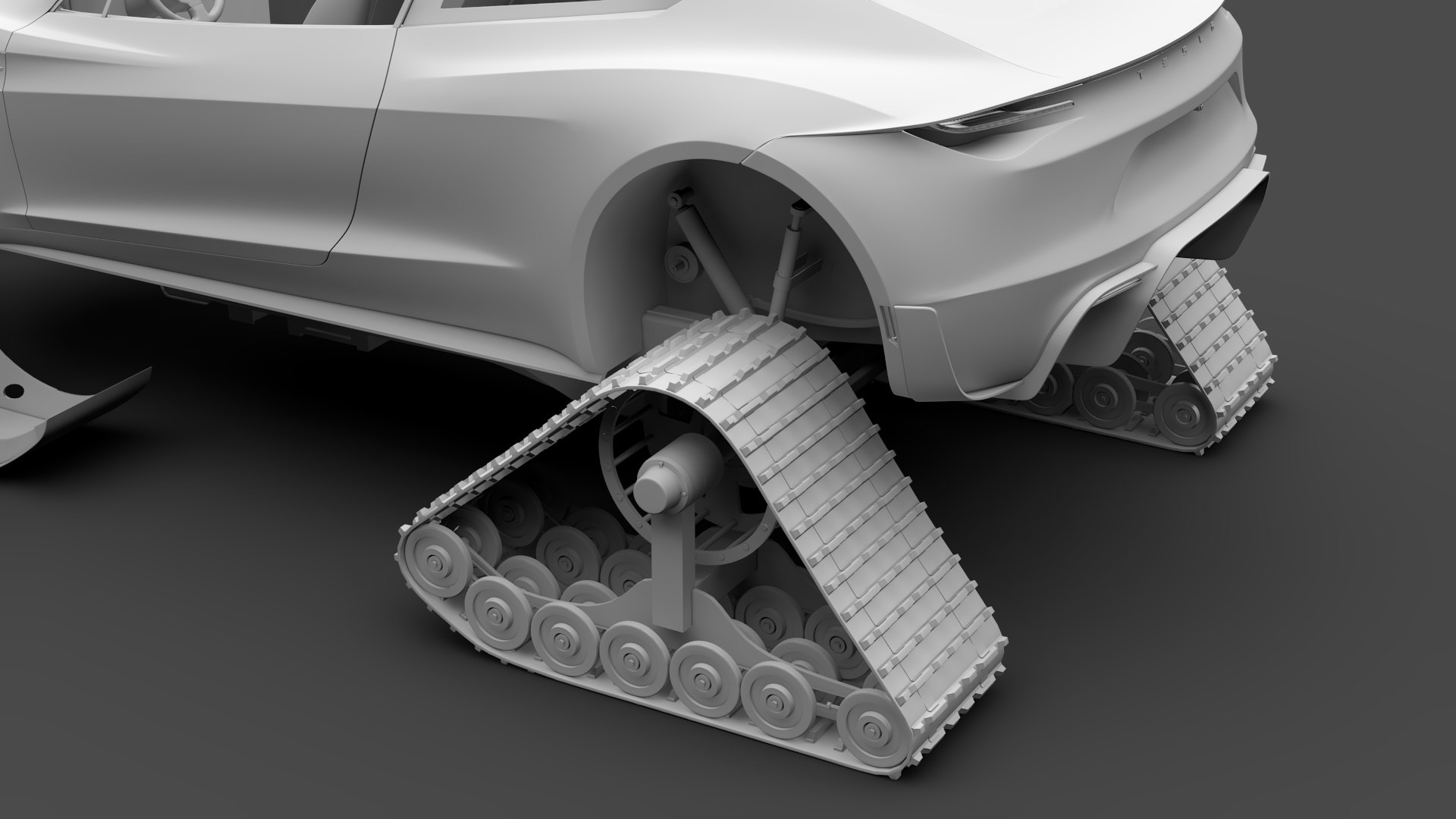 Tesla Roadster Ski 2018 3D Model - TurboSquid 1273113