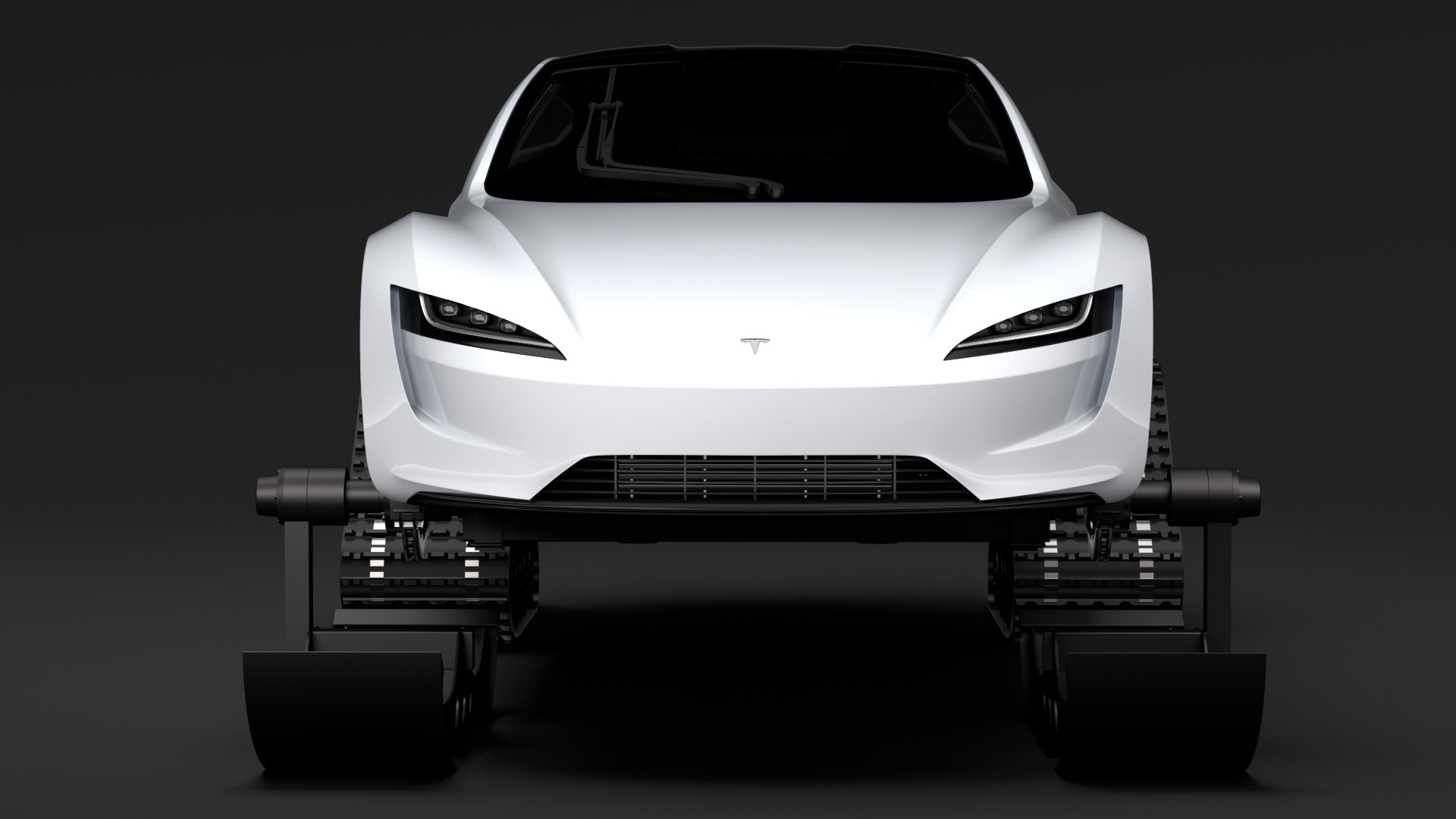 Tesla Roadster Ski 2018 3D Model - TurboSquid 1273113