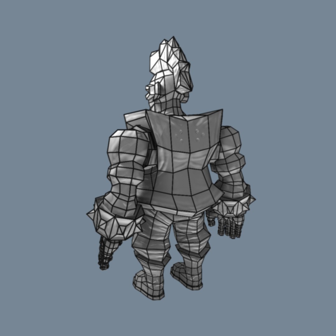 Maya Cyber Punk Rigged Animation