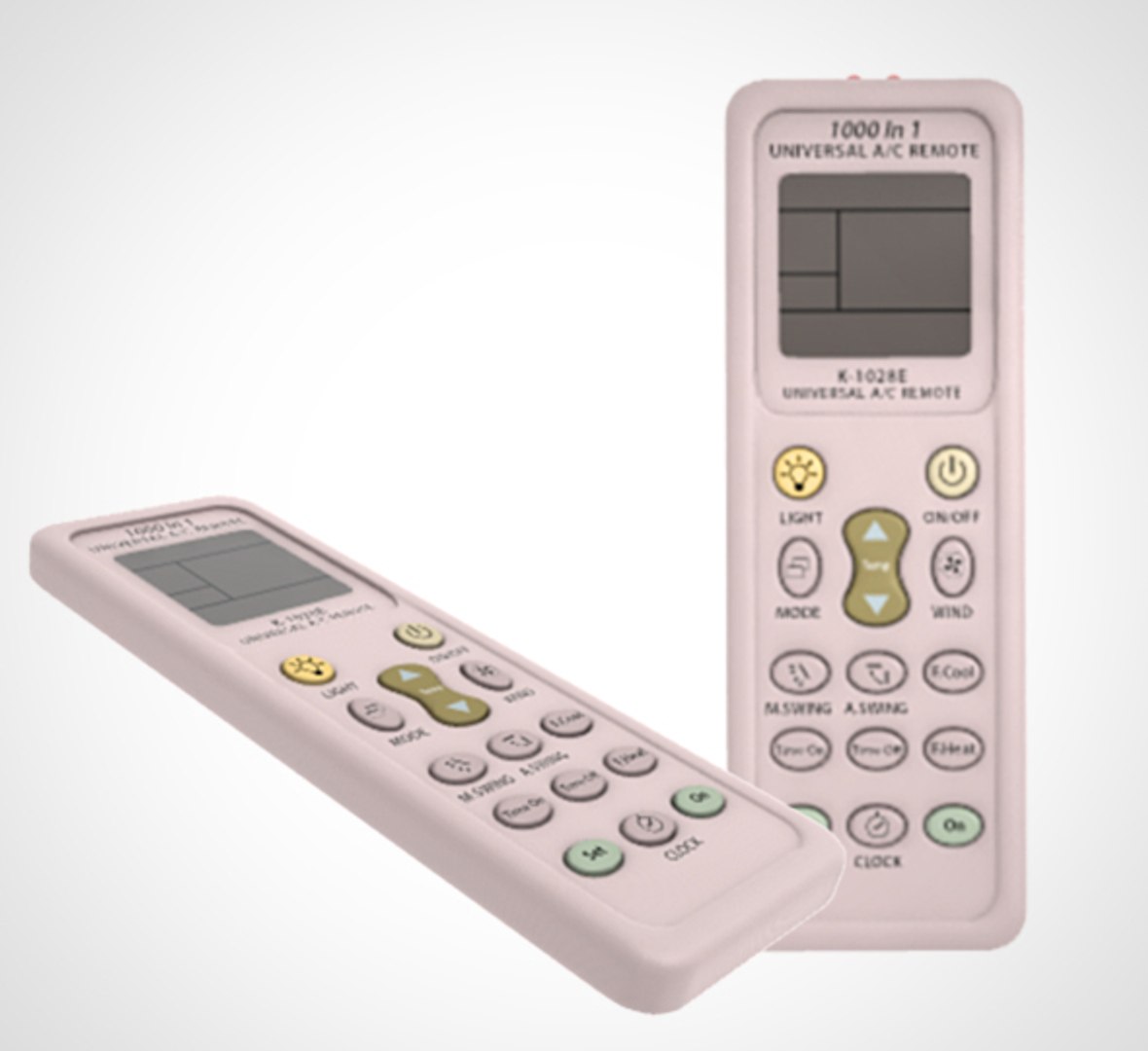 Air Conditioner Remote 001 3D Model - TurboSquid 1266804
