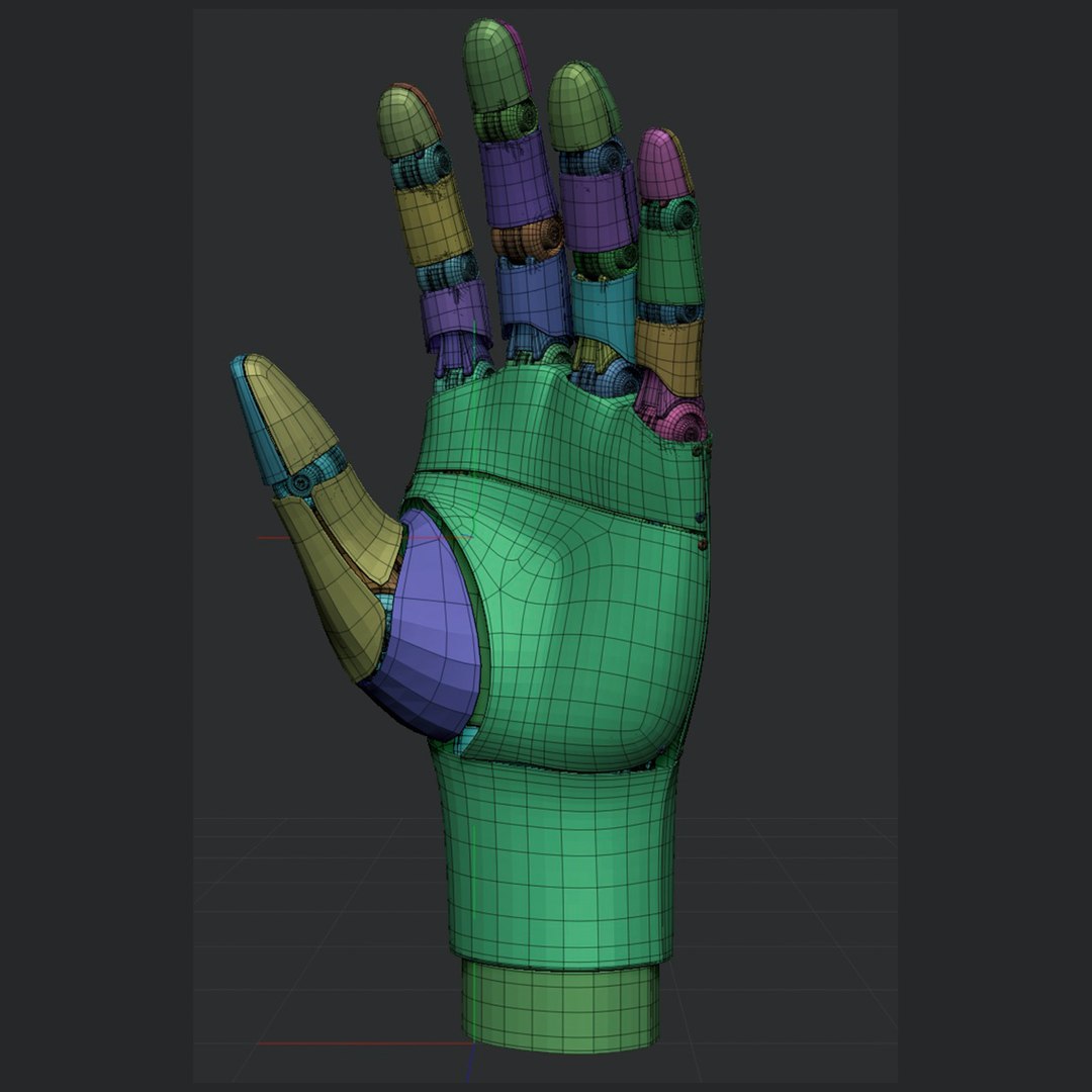 3D Robot Mechanical Hand - TurboSquid 1381281