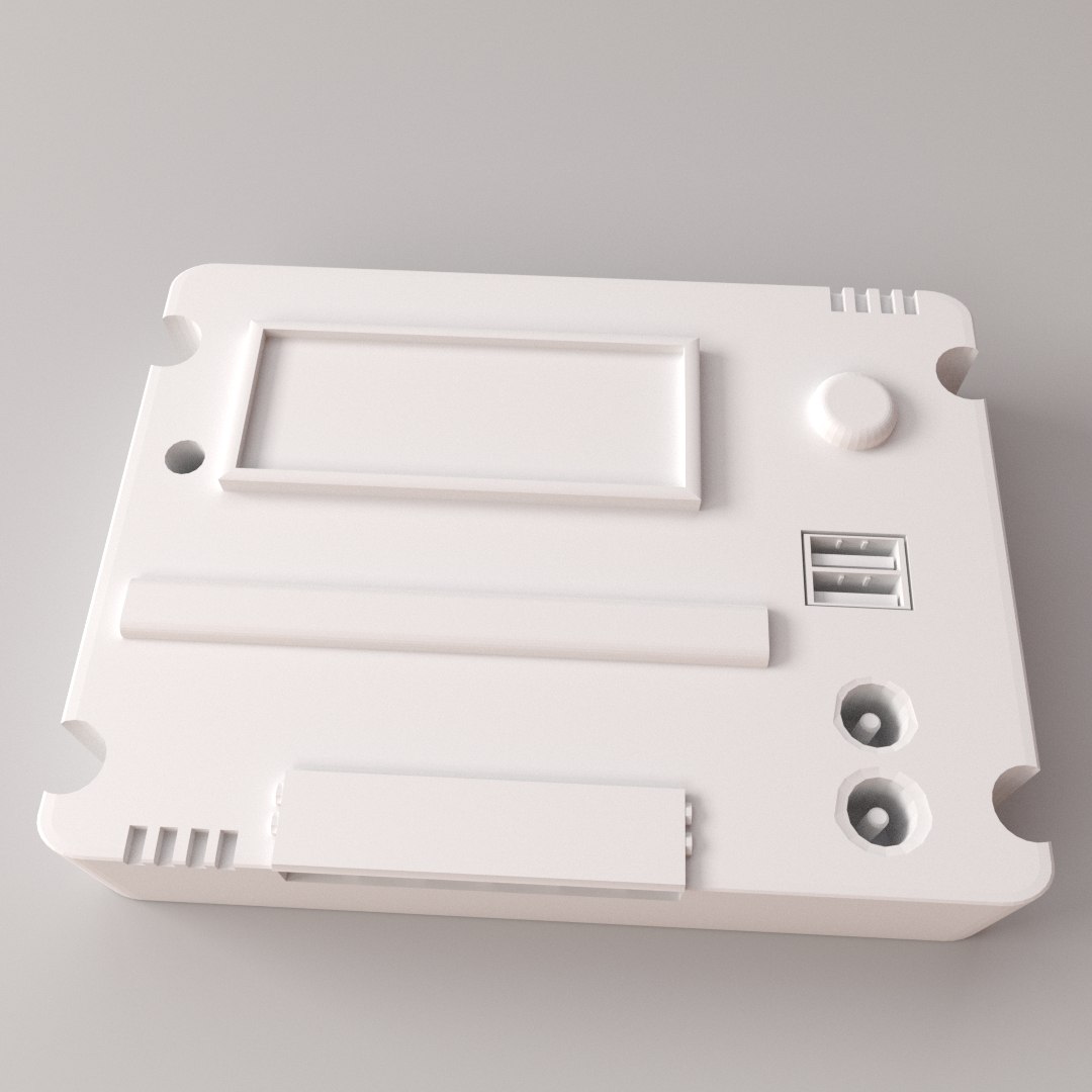 Solar Charge Controller 3D Model - TurboSquid 1555527