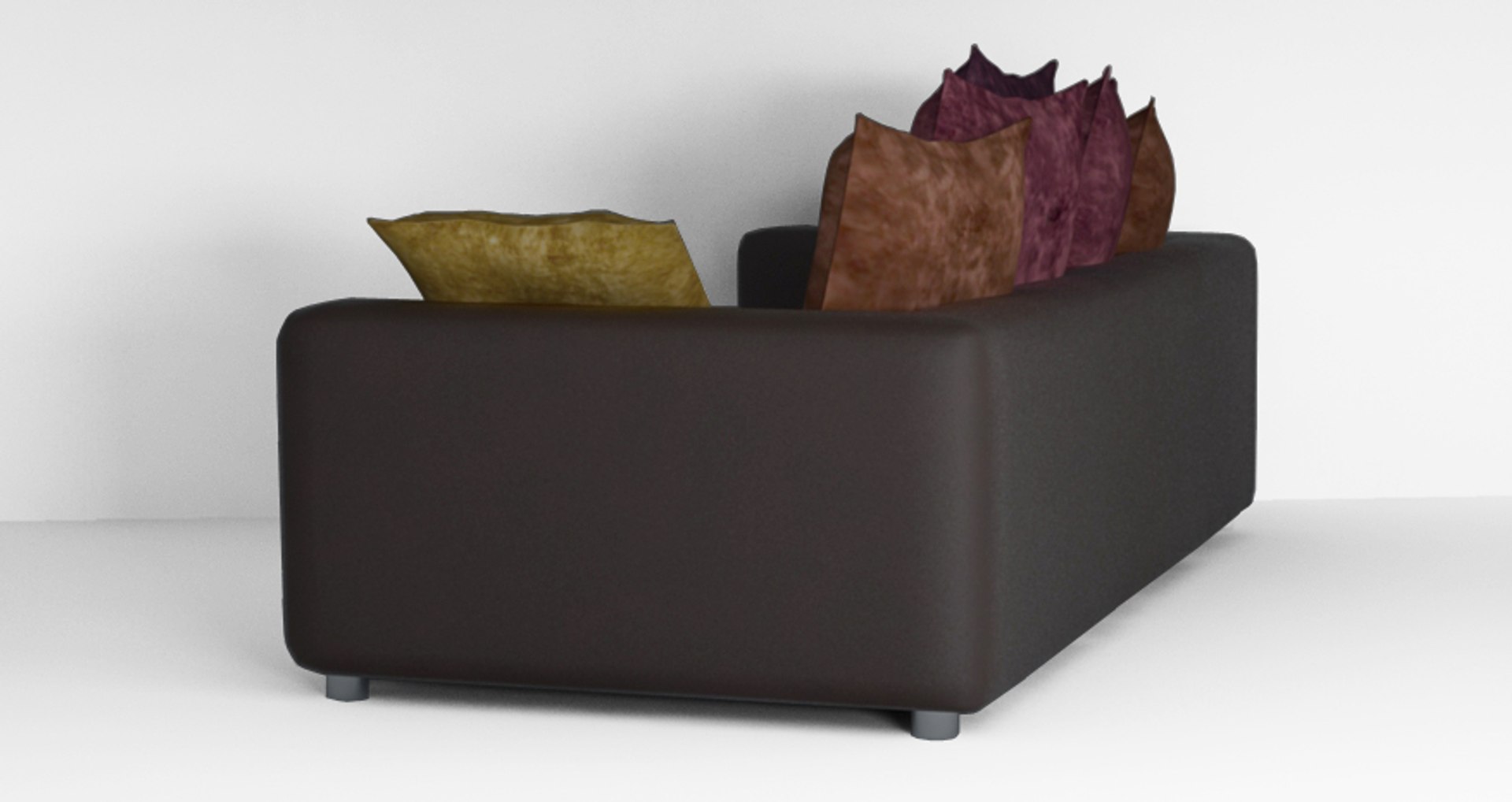 Velvet sofa 3D model - TurboSquid 1414726