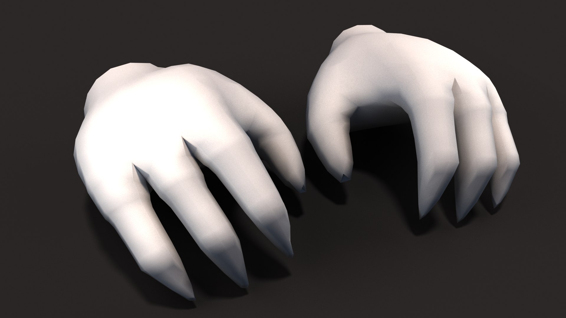 3D Monster Hands | 1147748 | TurboSquid