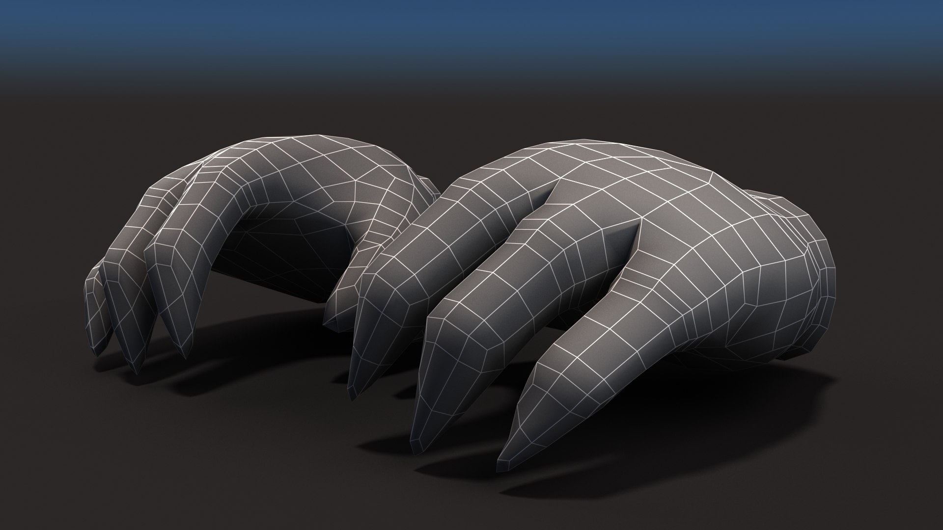 3D Monster Hands | 1147748 | TurboSquid
