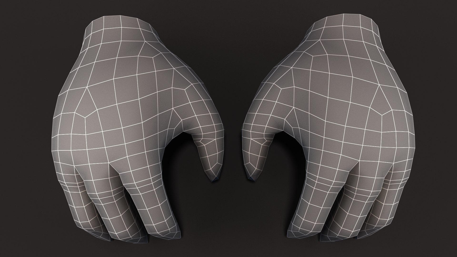 3D Monster Hands | 1147748 | TurboSquid