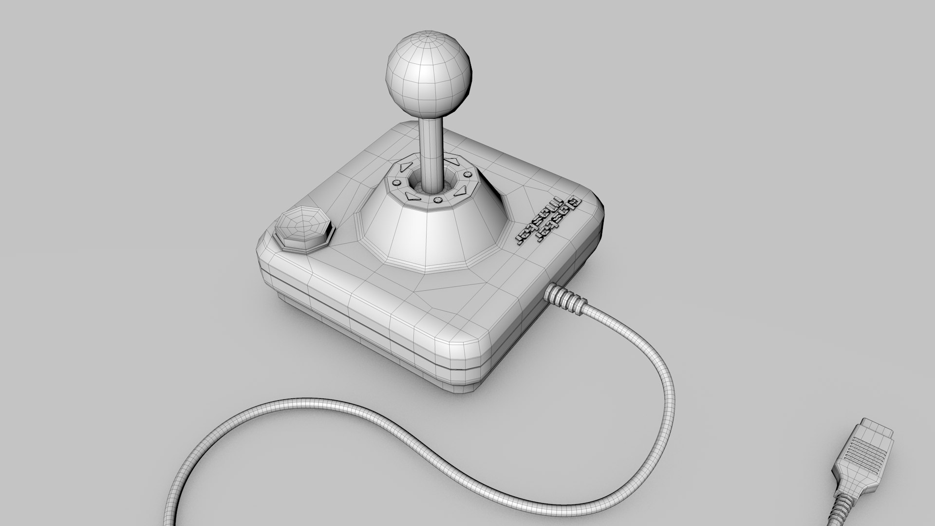 Retro Controller 3d Model