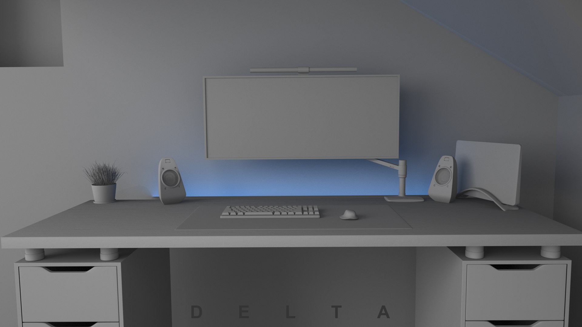 3D Desk Speakers - TurboSquid 1702958