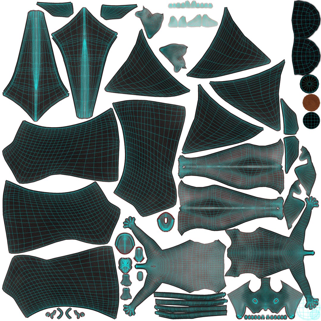 vampire bat animation obj