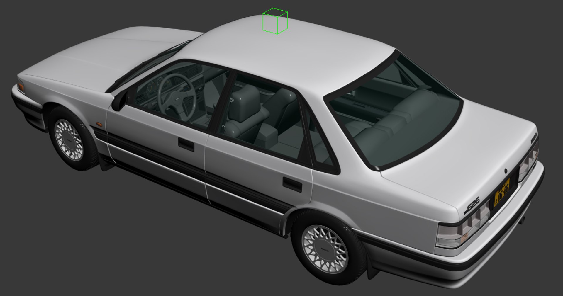 3D Mazda 626 Sedan 1990 Model - TurboSquid 1998446