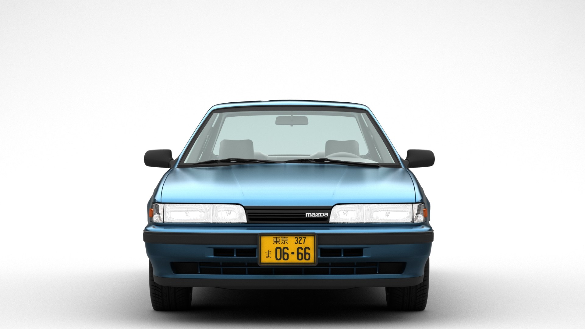 3D Mazda 626 Sedan 1990 Model - TurboSquid 1998446