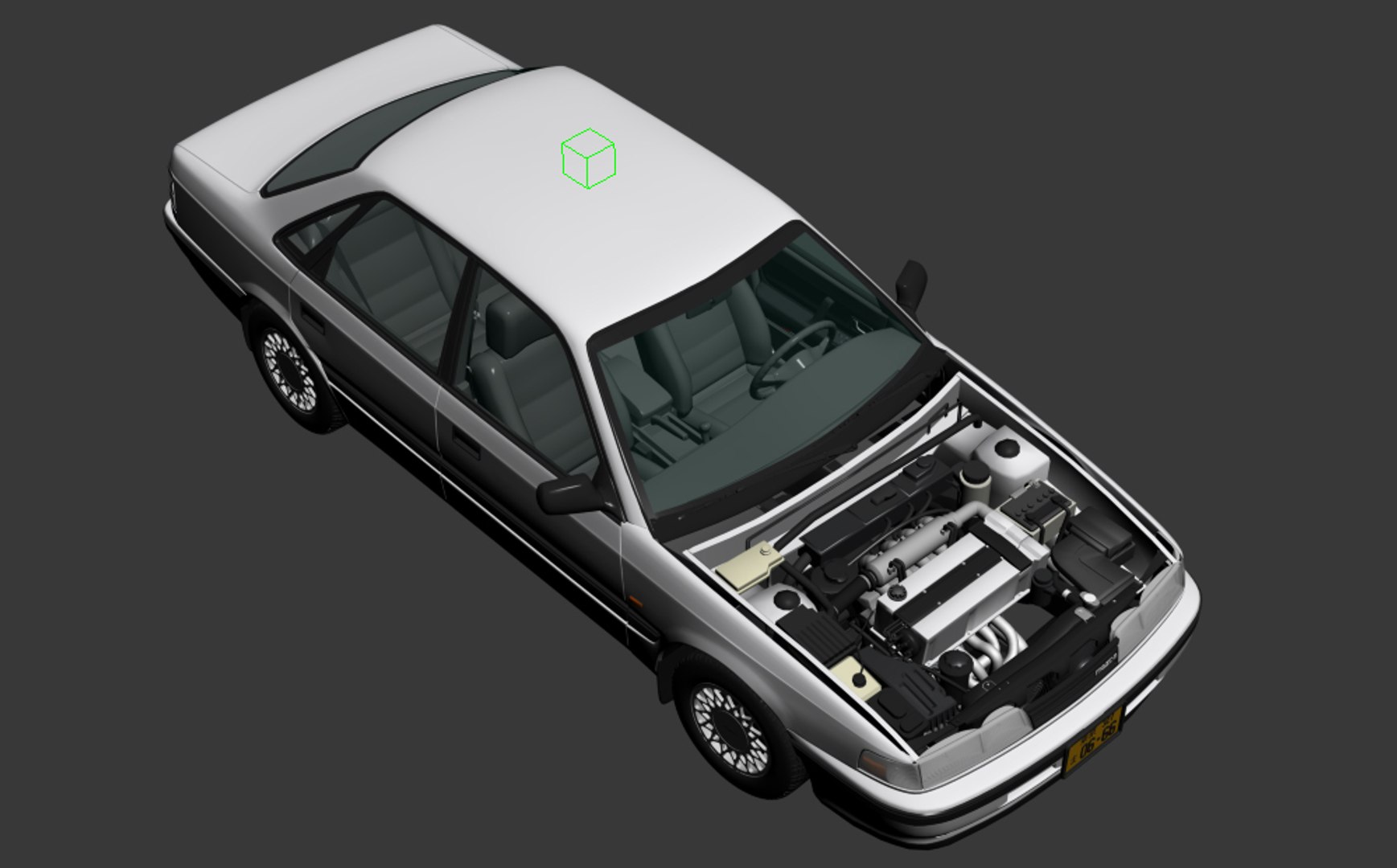 3D Mazda 626 Sedan 1990 Model - TurboSquid 1998446