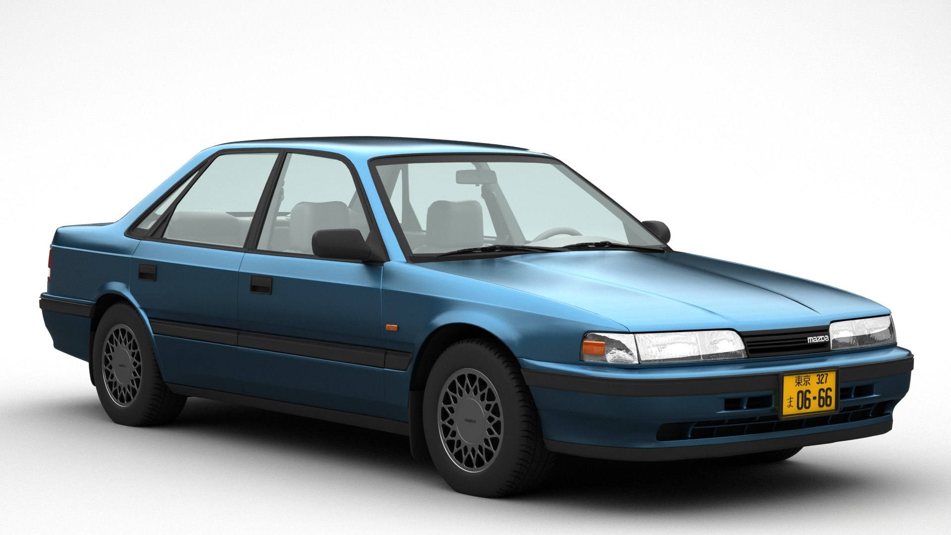 3D Mazda 626 Sedan 1990 Model - TurboSquid 1998446