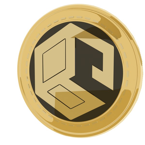 3D Cube Cryptocurrency Gold Coin model - TurboSquid 1784162