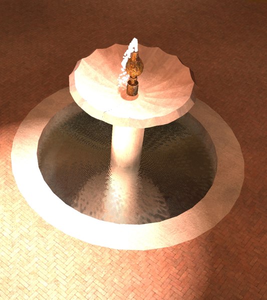 modèle 3D de Fontaine - TurboSquid 459790