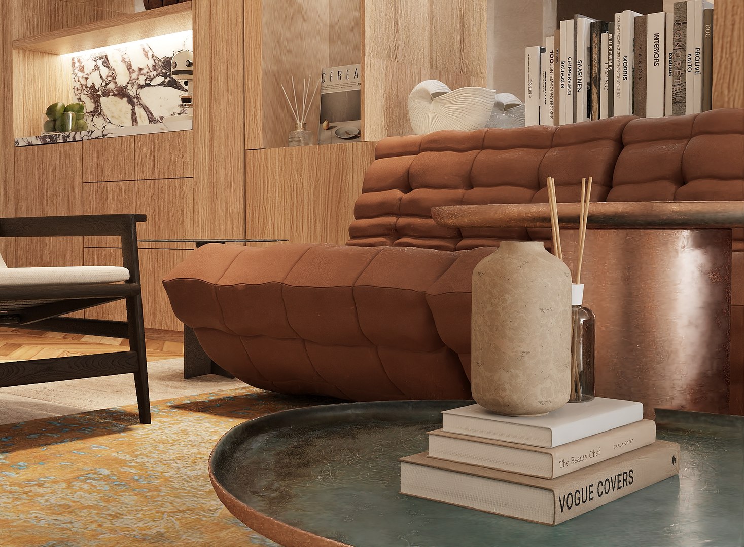 3D Model Eclectic TV Room - TurboSquid 2226978