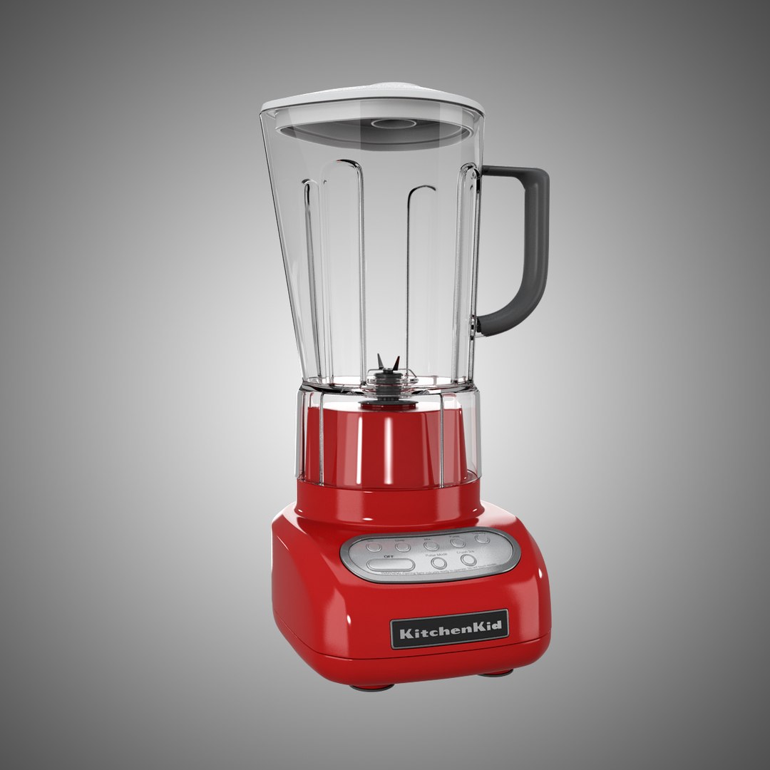 Kitchen Blender 3d Model