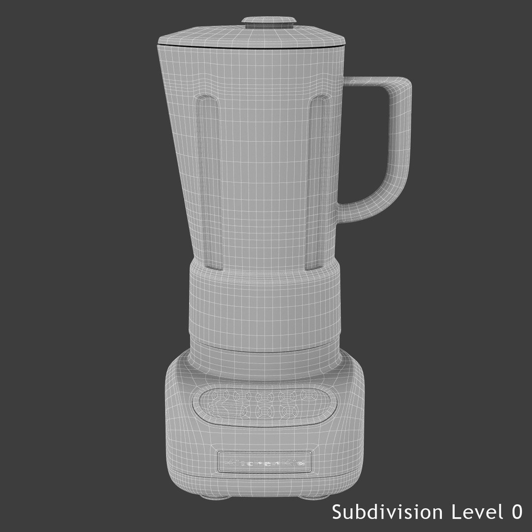 Kitchen Blender 3d Model