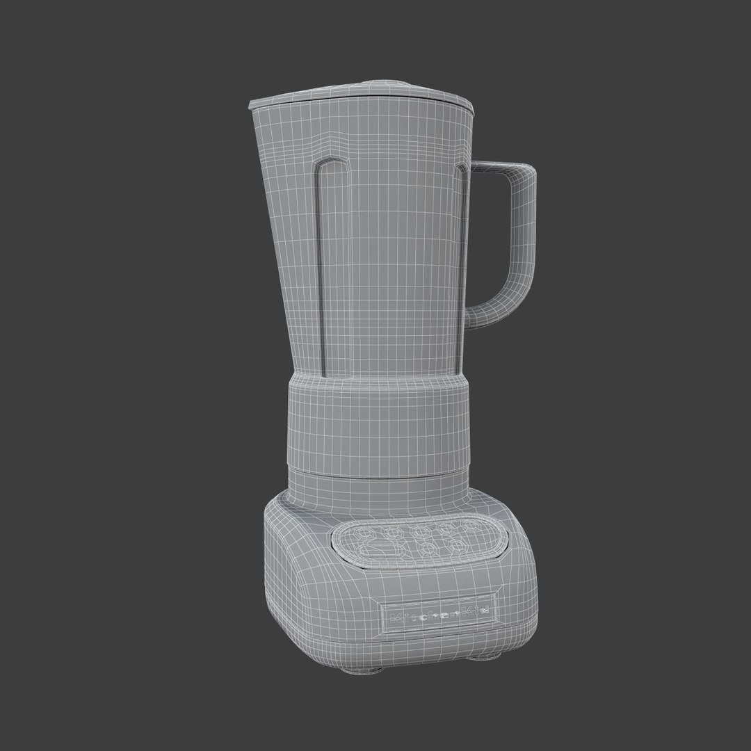 Kitchen Blender 3d Model