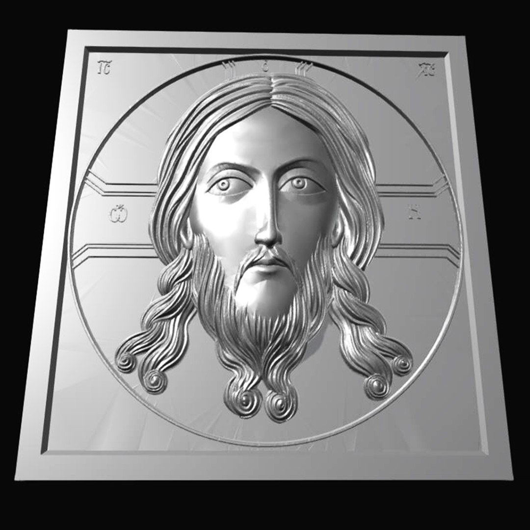 modelo 3d Jesus Face - TurboSquid 2008184