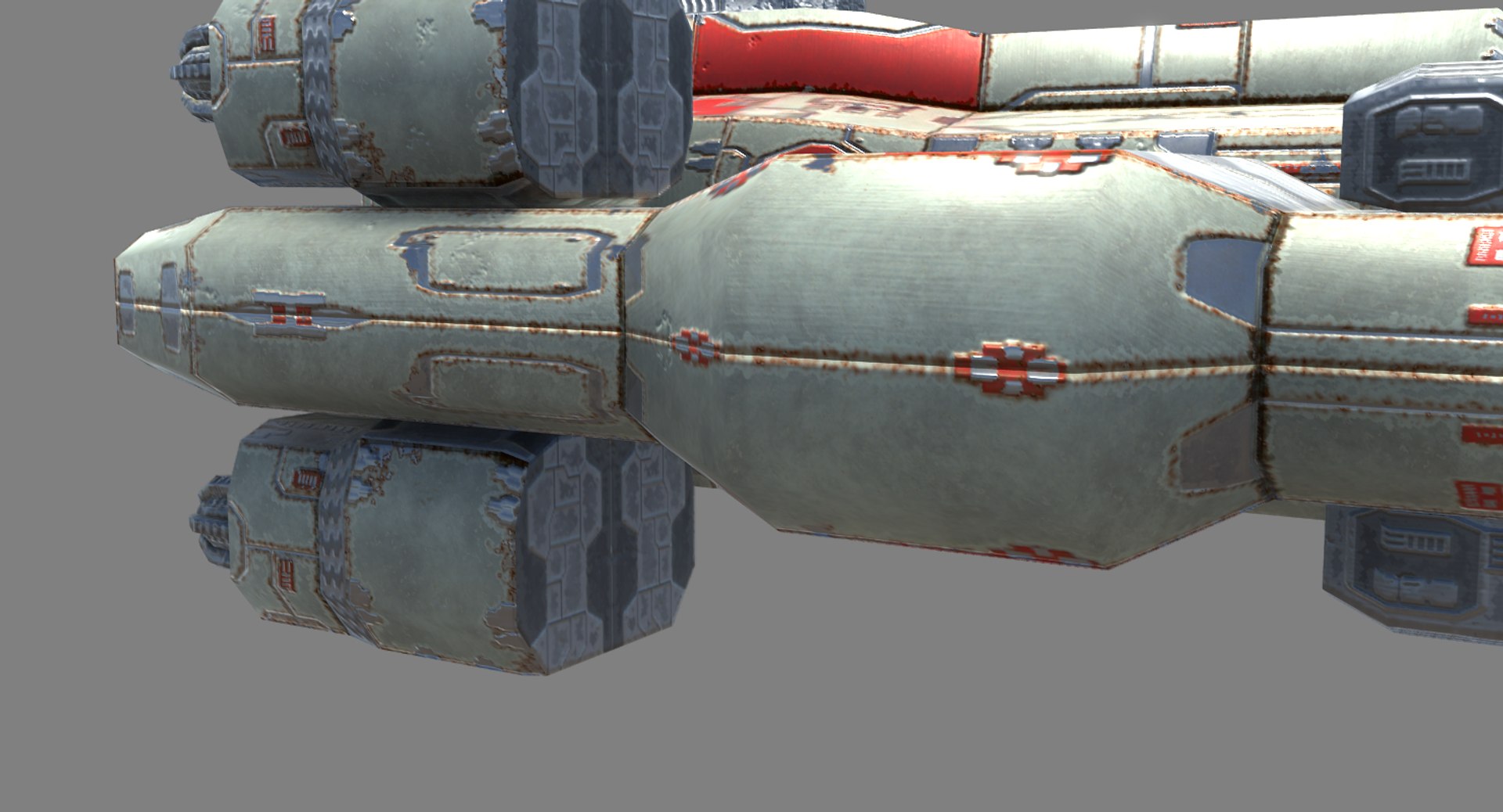 Space Corvette Fighter 3D Model - TurboSquid 1435395