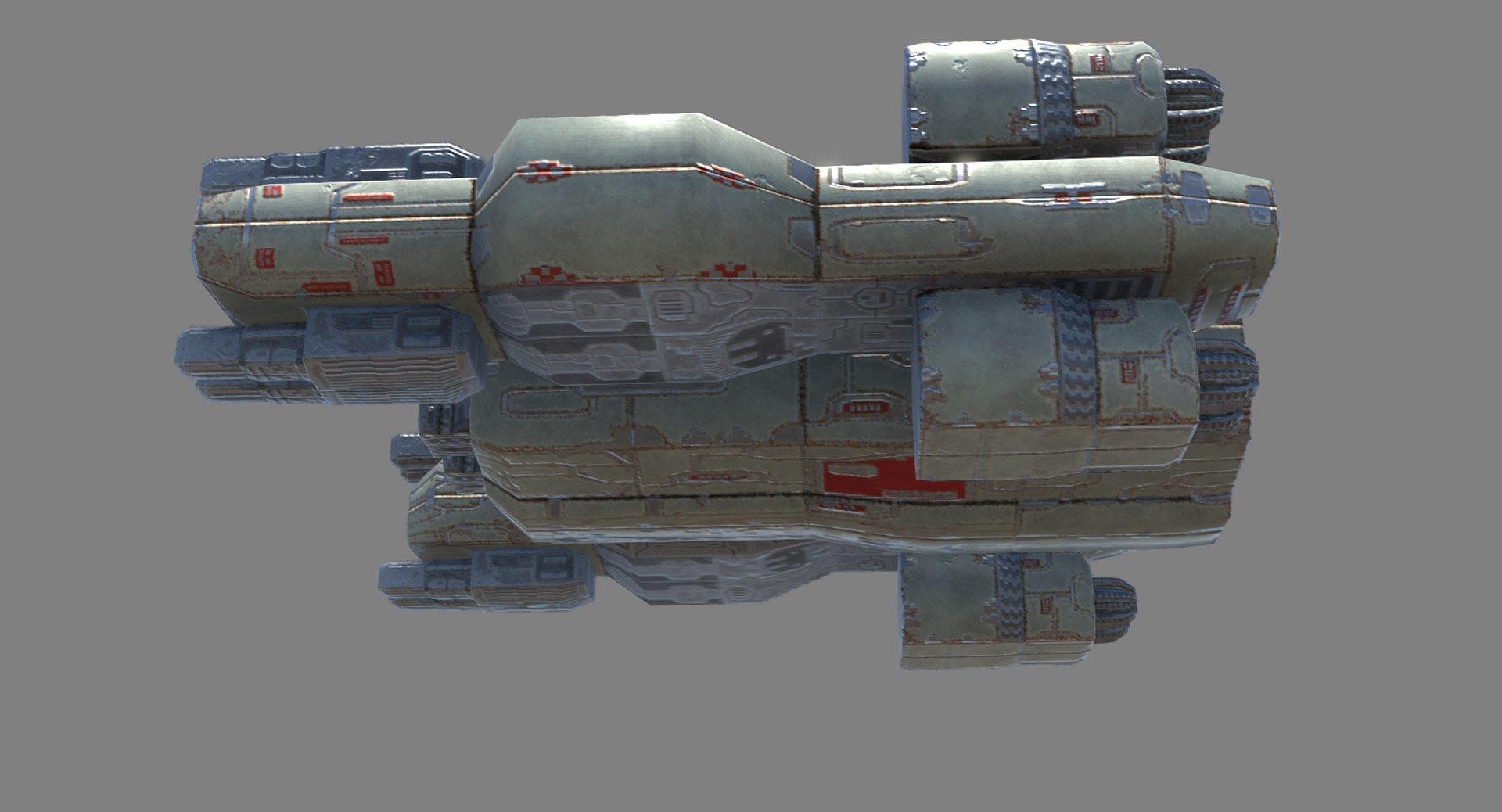 Space Corvette Fighter 3D Model - TurboSquid 1435395