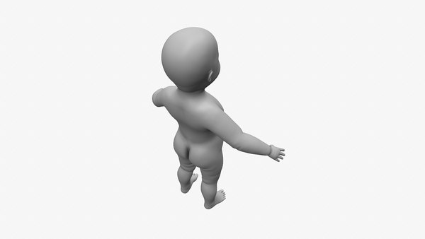 Baby Basemesh 3D model - TurboSquid 1880467