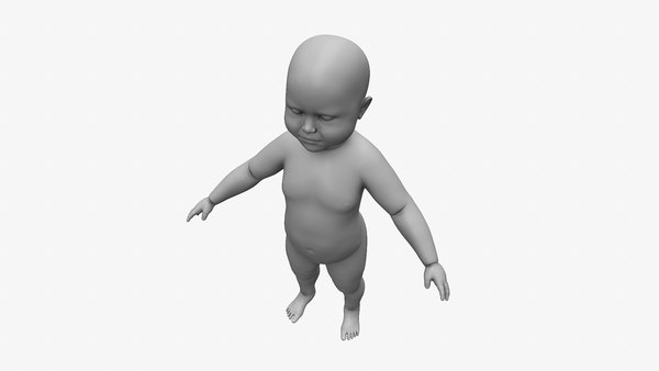 Baby Basemesh 3D model - TurboSquid 1880467