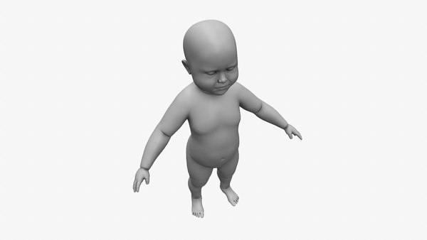 Baby Basemesh 3D model - TurboSquid 1880467