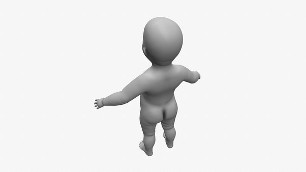Baby Basemesh 3D model - TurboSquid 1880467