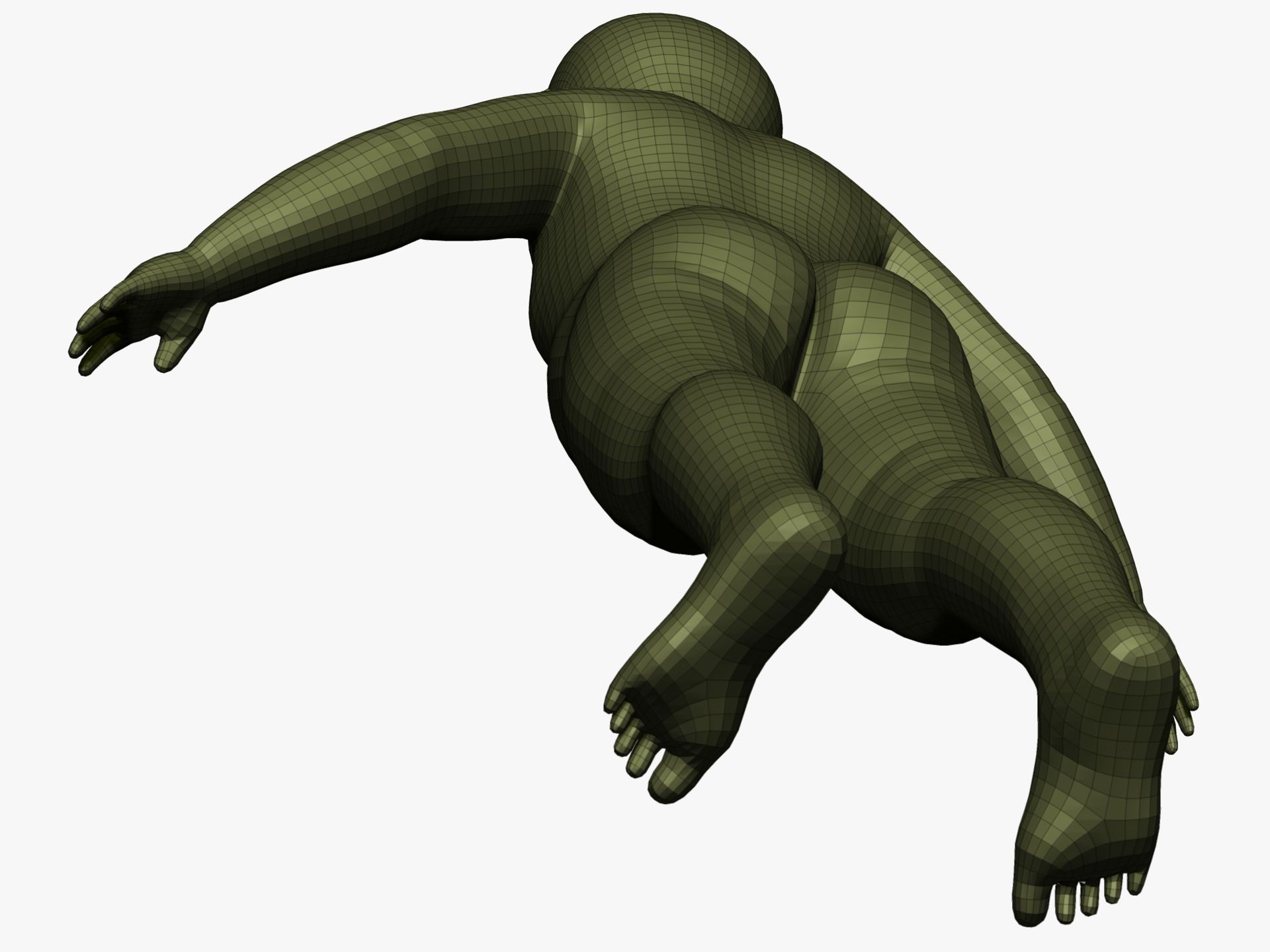 Baby Basemesh 3D model - TurboSquid 1880467