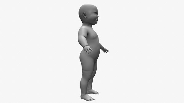 Baby Basemesh 3D model - TurboSquid 1880467